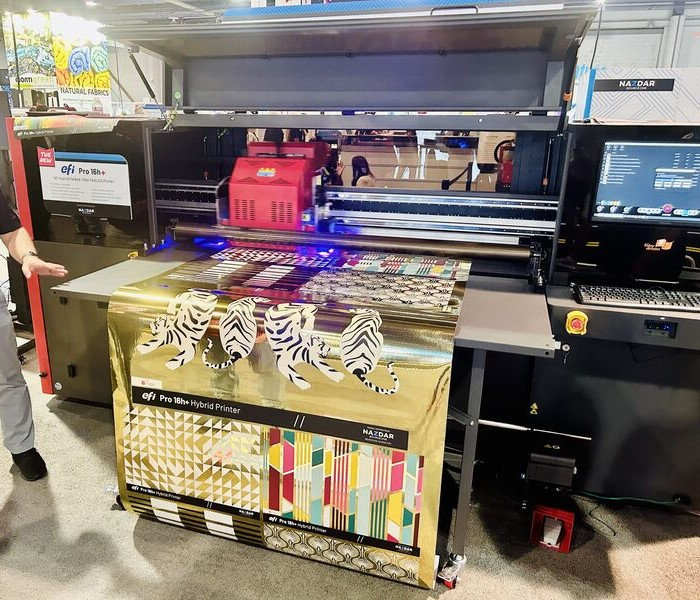 The new EFI Pro 16h+ at PRINTING United Expo