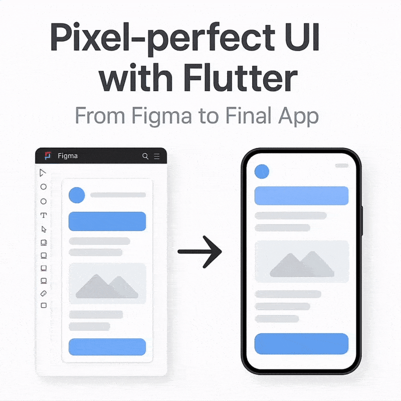 Pixel-perfect UI with Flutter: From Figma to Final App