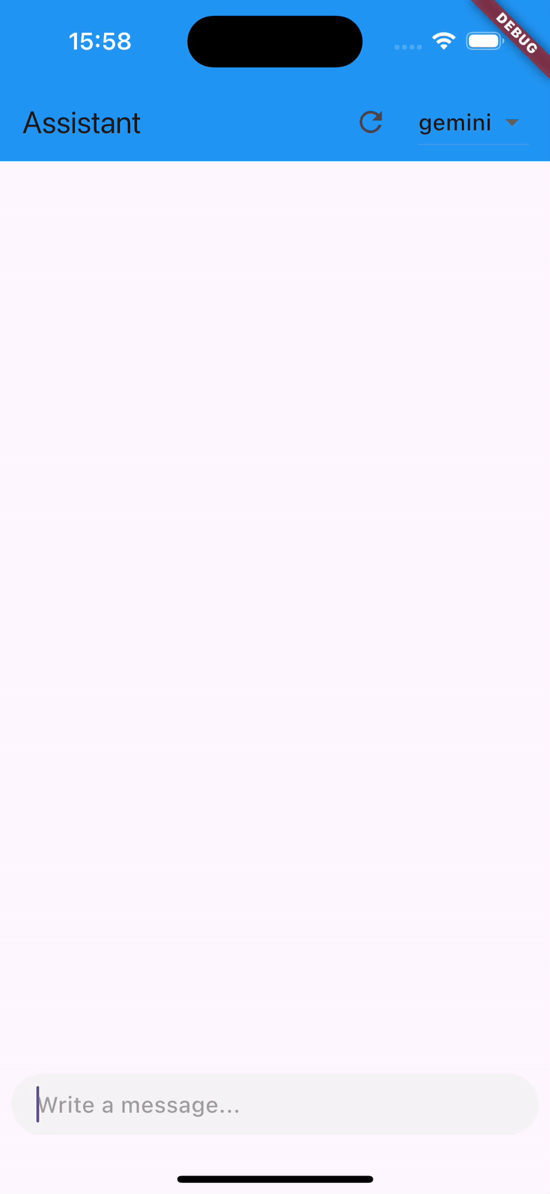 AI Assistant in Flutter