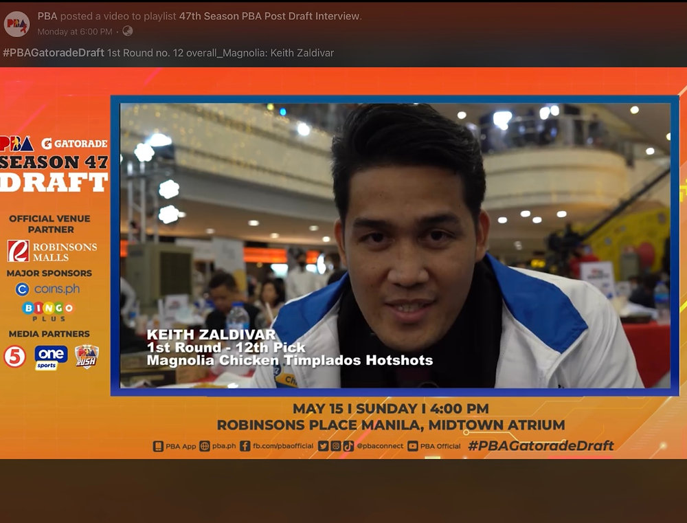AdU's big man passes the 47th season PBA Draft