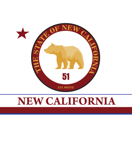 New California Flag T-Shirt | Thecloudcompany