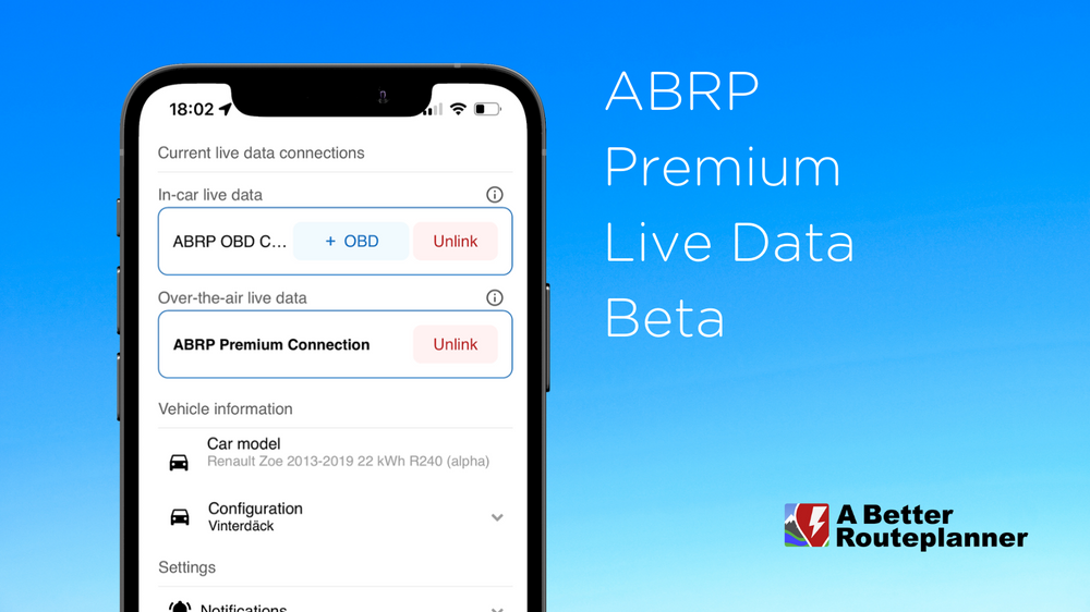 ABRP Premium Live Data Beta