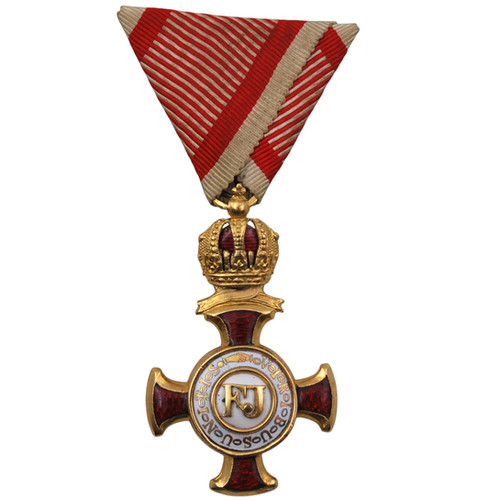 Austria-Hungary – Golden Cross of Merit with Crown | Militaria for sale