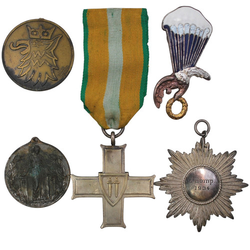 International Lot - Damaged, Incomplete, and Replica Medals ...
