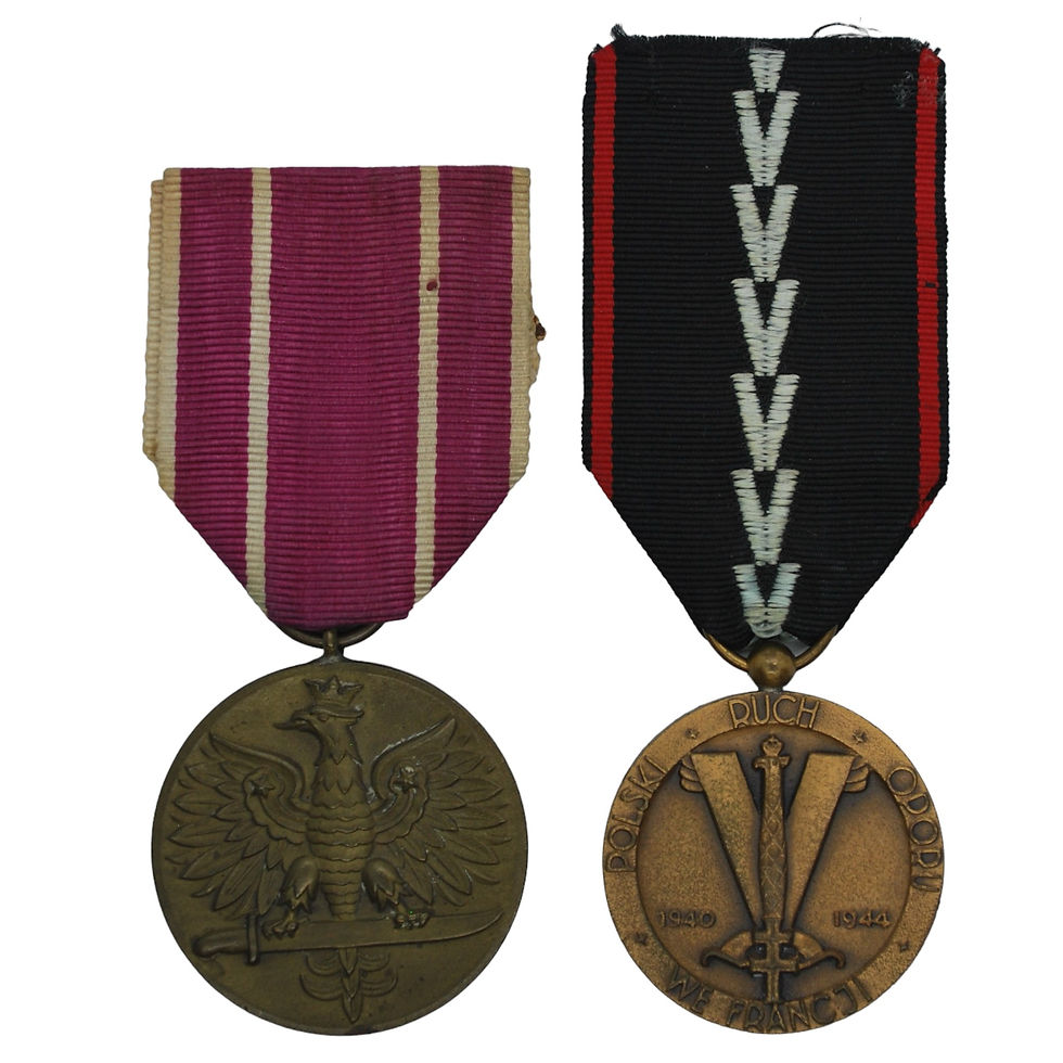 Poland - Army Medal and Medal of the Polish Resistance | Militaria for sale