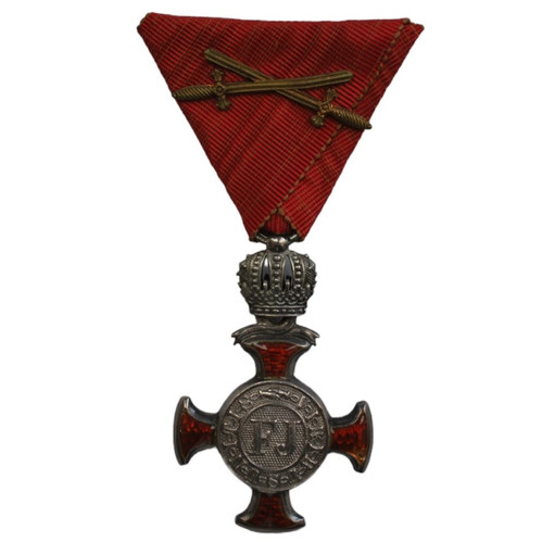 Austria - Silver Merit Cross with Swords "Viribus Unitis" | Militaria ...