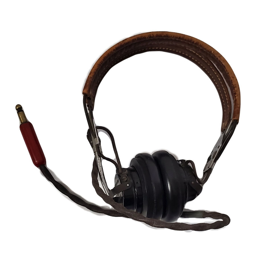 WWII United States Army Air Force headset | Militaria for sale