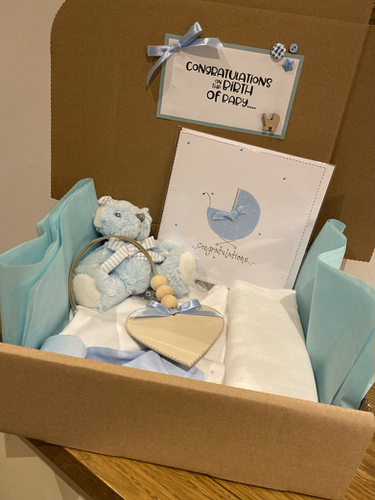 Baby Congratulations Gift Box | Courtyard Creations