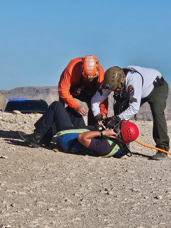 Mohave County Sheriff’s Office and Beaver Dam EMS airlift trapped and injured hiker out of ...