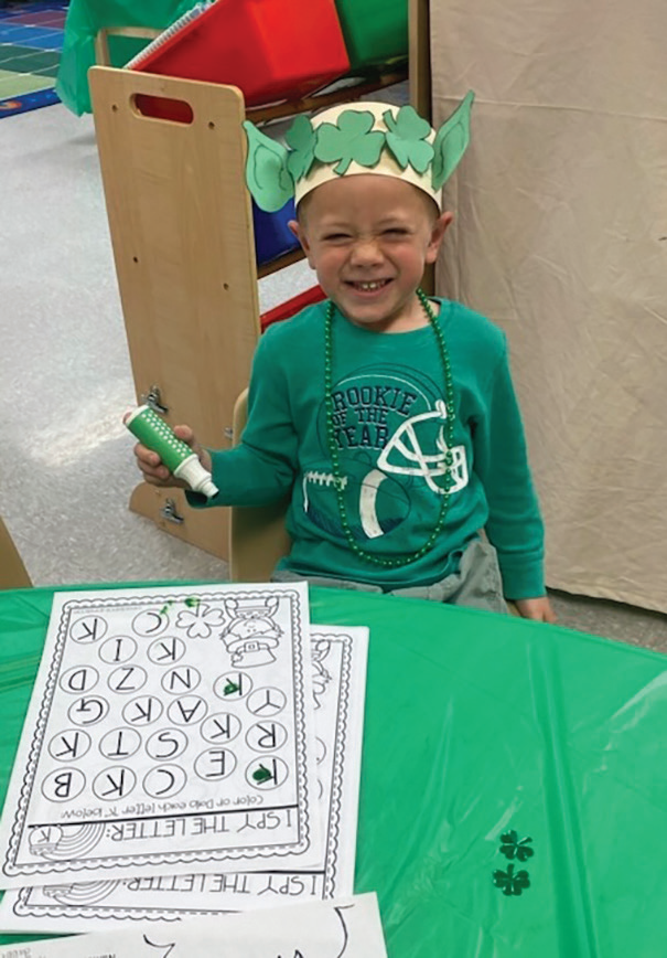 Fredonia preschoolers celebrate green day with fun-filled leprechaun ...