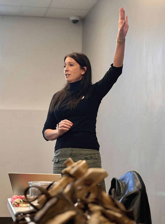 Kanab Chamber lunch with Kanab Museum’s Emily Bentley