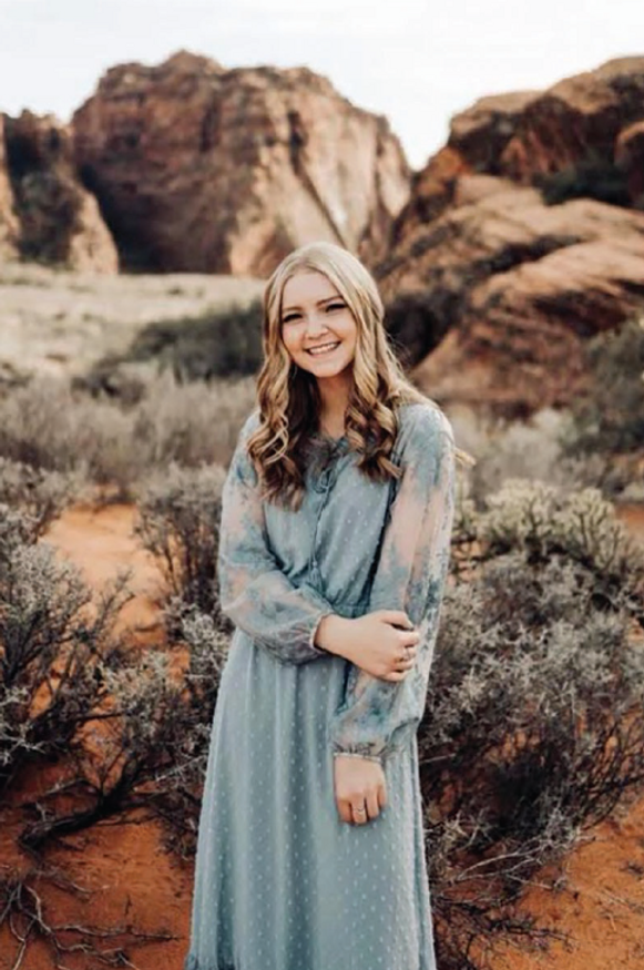 Lydia Beazer selected to serve as a 4-H State Ambassador for Utah State ...