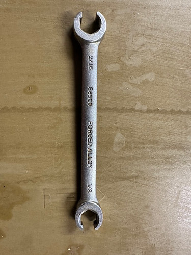 Easco 60 118 1/2" - 9/16" Line/Flare Nut Wrench | Roadside Relics LLC