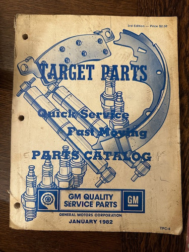 General Motors Parts Division Parts Catalog Quick Service | Roadside ...