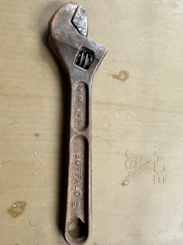 Barcalo Adjustable Crescent Wrench | Roadside Relics LLC
