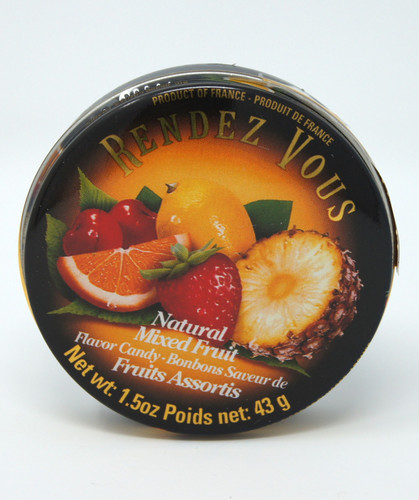 MIXED FRUIT HARD CANDIES IN TIN | Wakkercheese