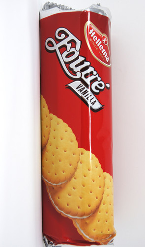 BISCUIT COOKIES WITH VANILLA CREAM HELLEMA 10.5 OZ | Wakkercheese