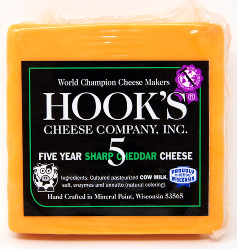 HOOK'S 5 YEAR SHARP CHEDDAR | Wakkercheese