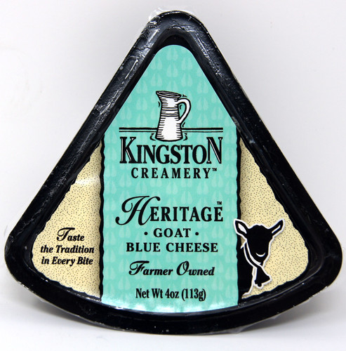 GOAT BLUE CHEESE KINGSTON CREAMERY | Wakkercheese