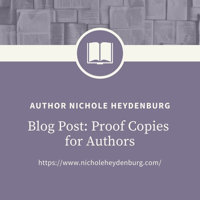 Proof Copies for Authors