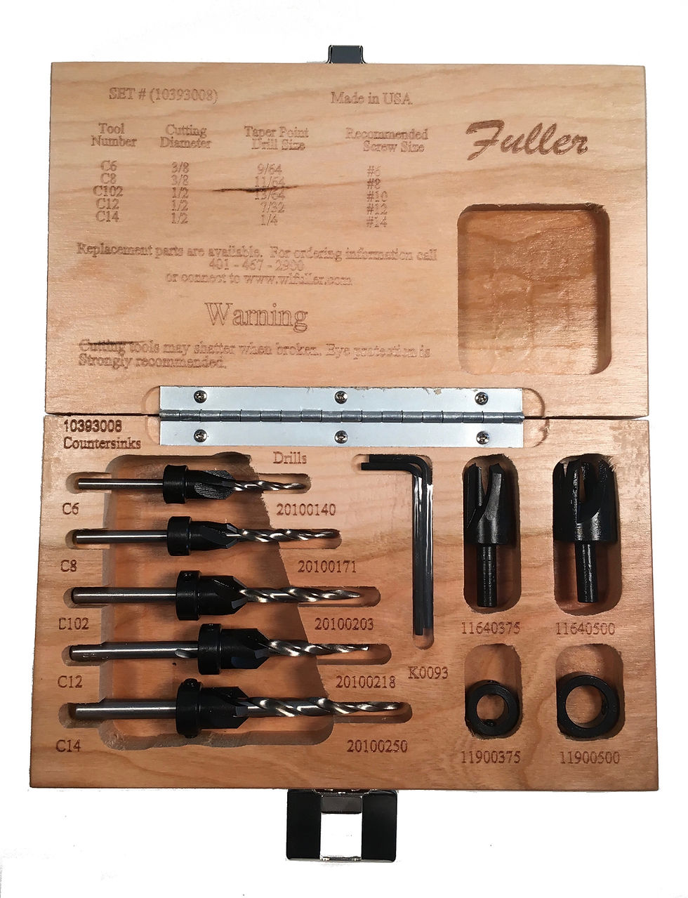 Countersink Sets | W L Fuller