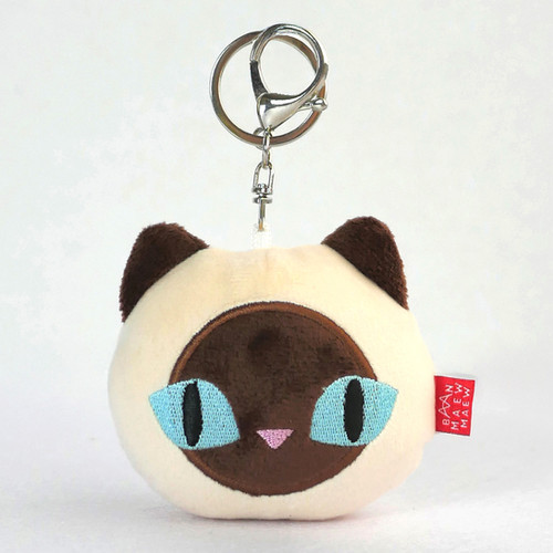 Thai Cat Keychains - Siamese Cat | Baan Maew Maew