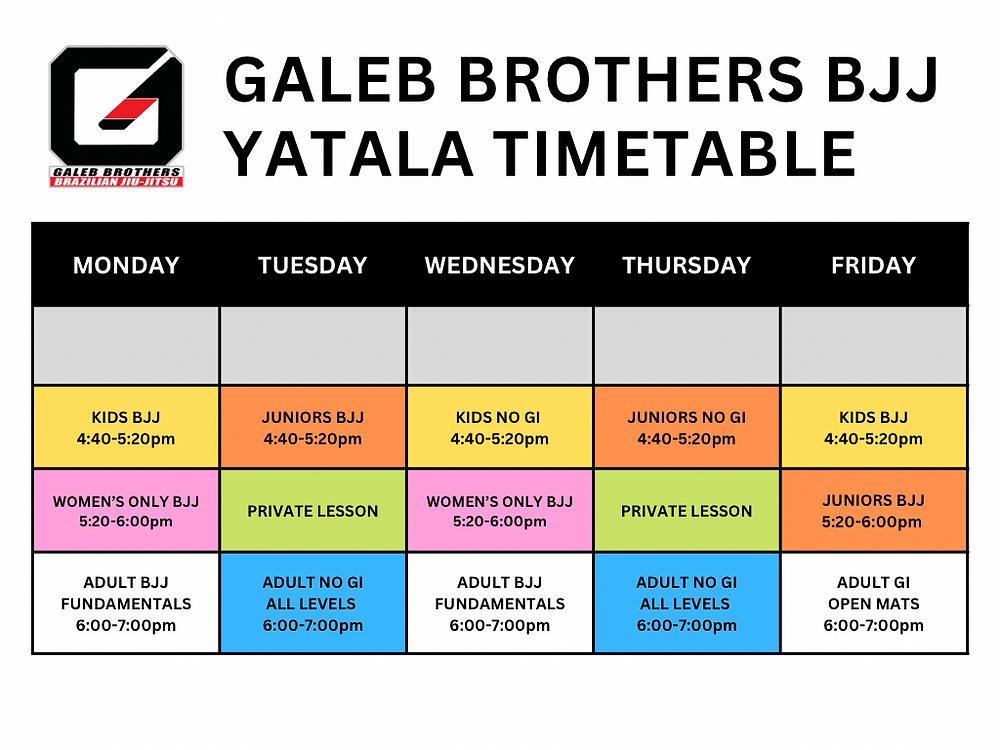 2023 Timetable