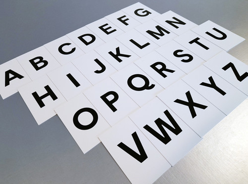 Alphabet Letters A-Z Set | Graphics UK