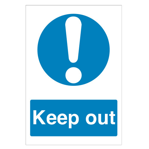 Keep Out Sticker | Graphics UK