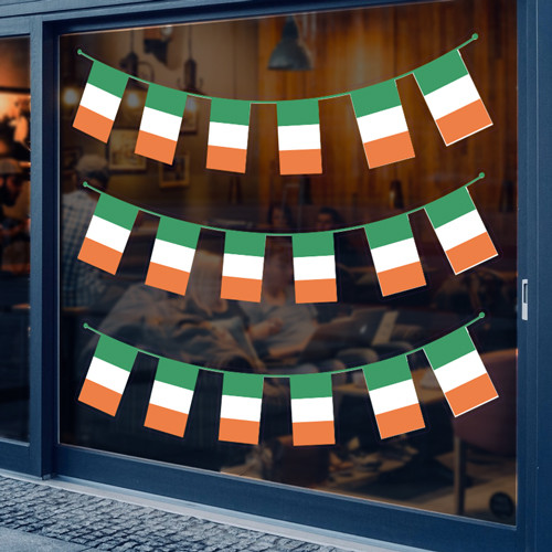Irish Flag Window Bunting Vinyl | Graphics UK