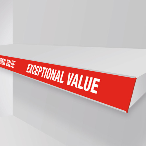 Shelf Strips Exceptional Value | Graphics UK