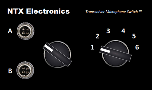 NTX Electronics Transceiver Microphone Switch | NTX Electronics