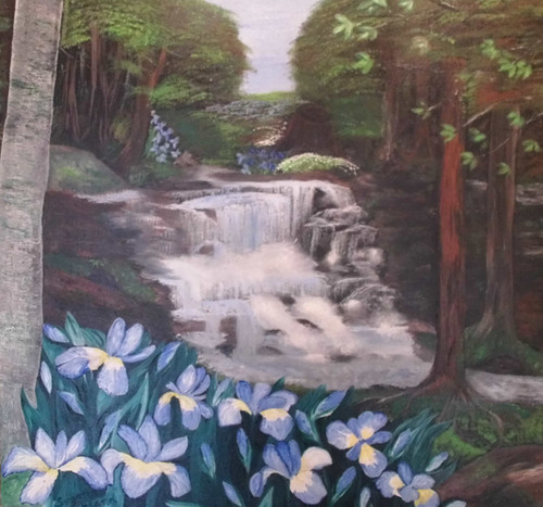 Iris Waterfall | Buckland Gallery
