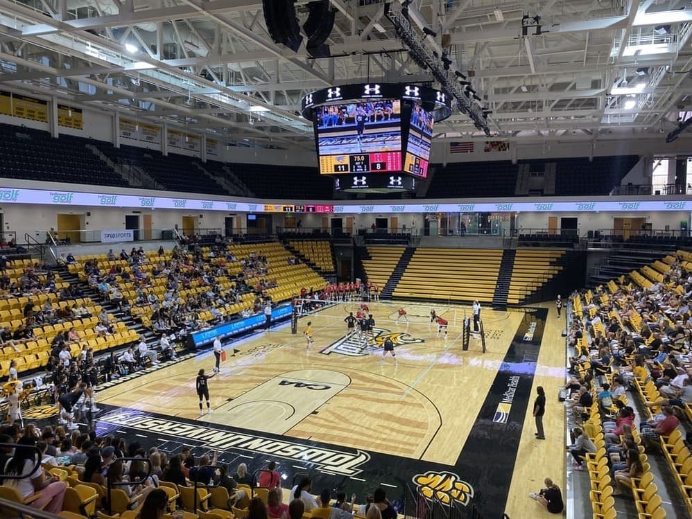 SECU Arena – Towson Tigers Volleyball