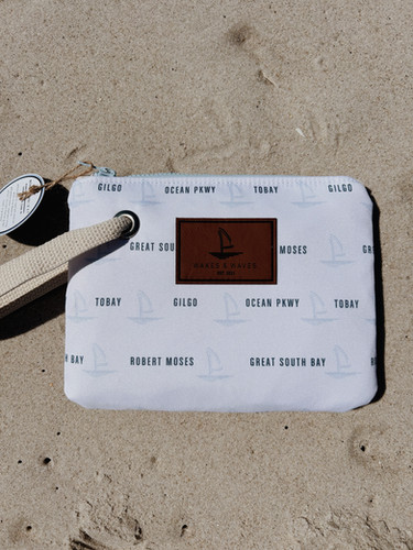 'Southern Shores' | Waterproof Clutch | Wakes & Waves
