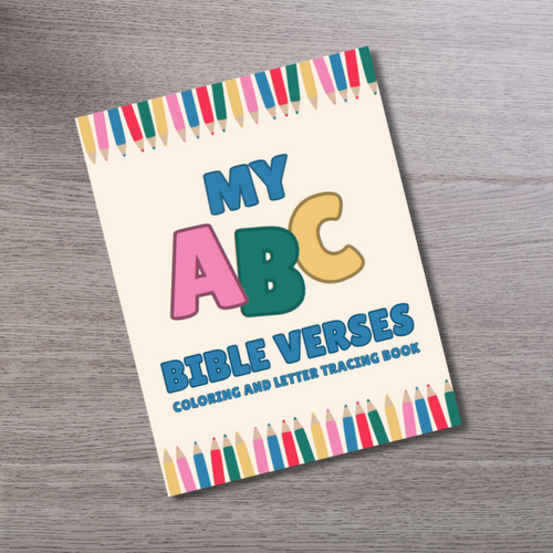 My ABC Bible Verses Coloring and Letter Tracing Book - PDF File ...