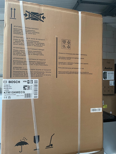 BOSCH Series 2 KTR15NWECG Undercounter Fridge - White | Simply Rentals