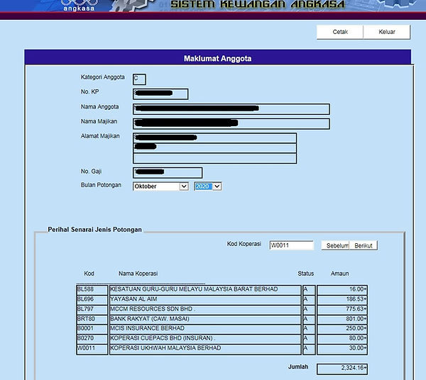 Financial Services | Pinjaman Koperasi Dan Bank | Kuala Lumpur