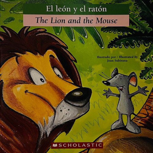 El león y el ratón/ The Lion and the Mouse | Libreria Betances