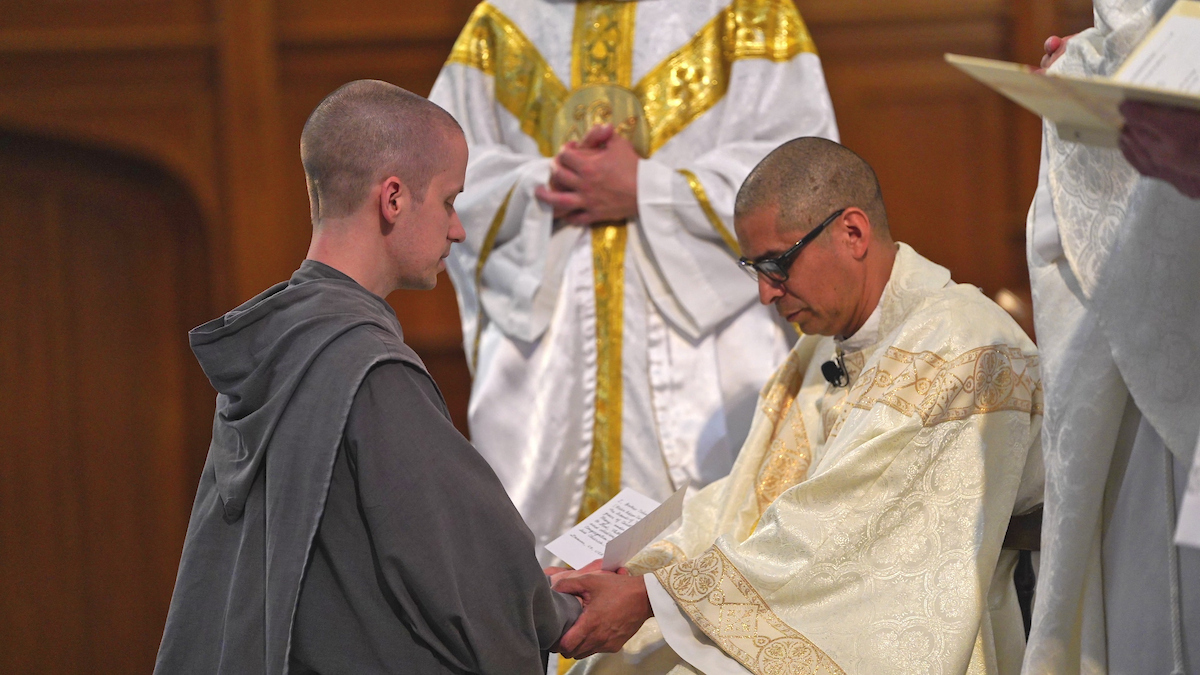 PHOTOS | ‘I’m finally at my place’: Brother John of the Cross professes ...