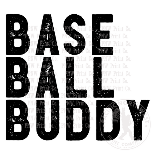 Baseball Buddy-DTF Transfer | PNW Print Company