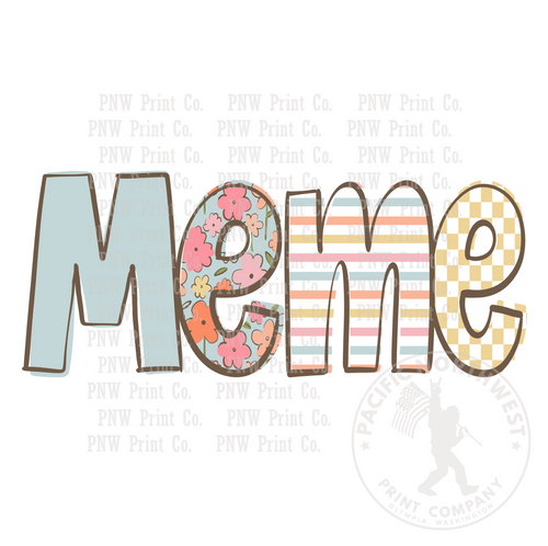 Doodle Loo Meme-DTF Transfer | PNW Print Company