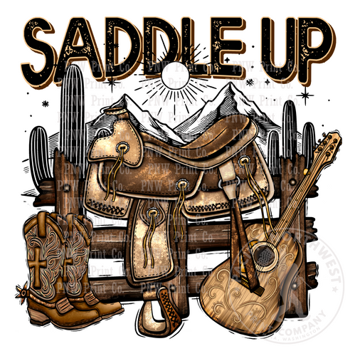 Saddle Up-DTF Transfer | PNW Print Company