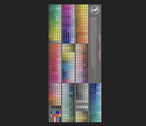 Regular PNW DTF Color Chart - *FULL* Pantone + matching HEX/HTML, RGB ...