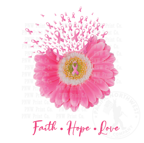 SS Awareness Flower - DTF Transfer | PNW Print Company