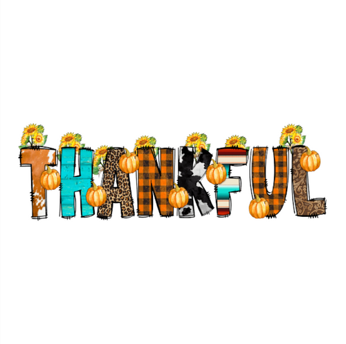 Thankful - DTF Transfer | PNW Print Company