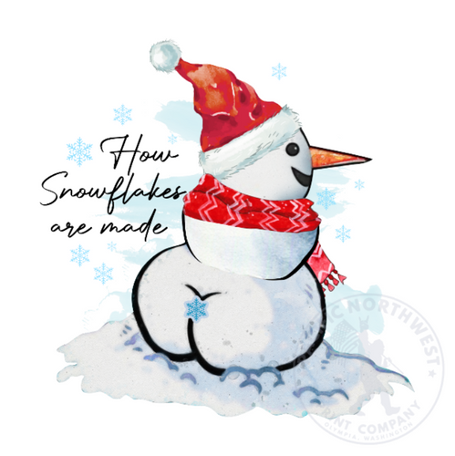 How Snowflakes Are Made - DTF Transfer | PNW Print Company