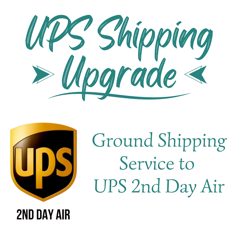 SERVICE: UPS Shipping *UPGRADE* to UPS 2nd Day Air | PNW Print Company
