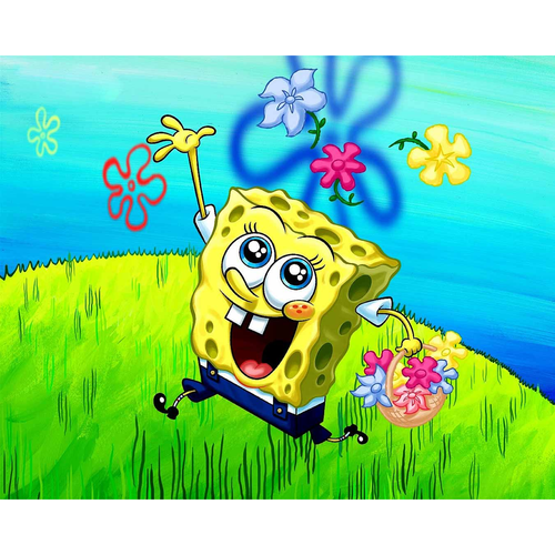 Spongebob 5d Diamonds