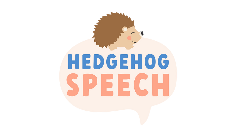 Hedgehog Speech | Speech Therapy Cupertino, CA